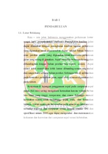 Pengaruh Penambahan Abu Arang Tempurung Kelapa Terhadap Durabilitas Campuran Aspal Beton AC-WC ...